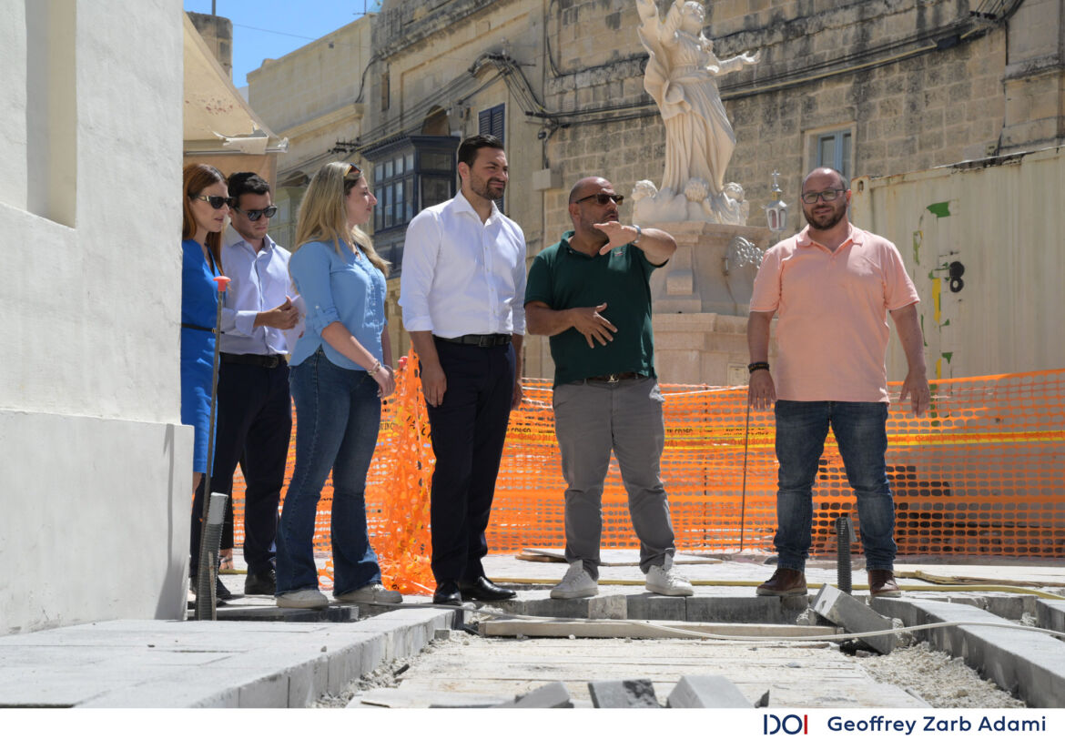 Mosta Town Centre beautification moves ahead with new Pedestrian Zone ...