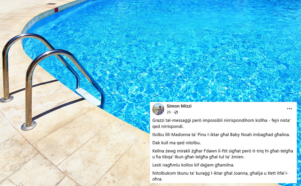 "Pray to Our Lady of Ta' Pinu for baby Noah" - TVMnews.mt