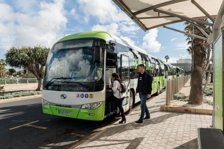 Tallinja direct routes to Airport and Bugibba designed for tourists and ...