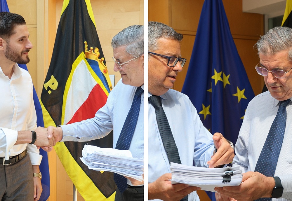 Alex Borg and Adrian Delia cast their nominations for PN leadership ...