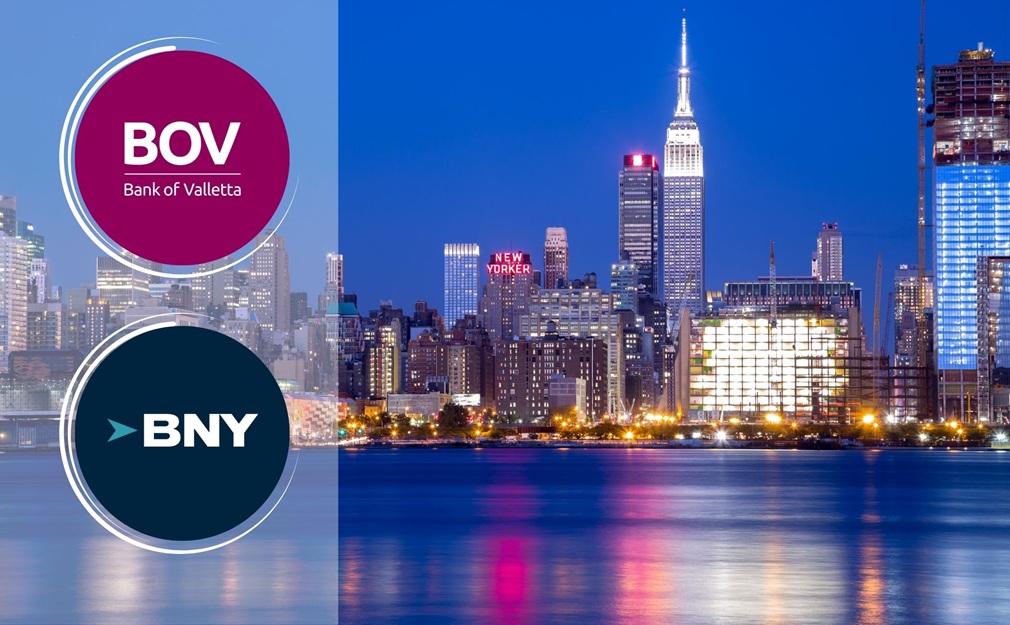 BOV establishes new corresponding bank relationship with BNY - TVMnews.mt