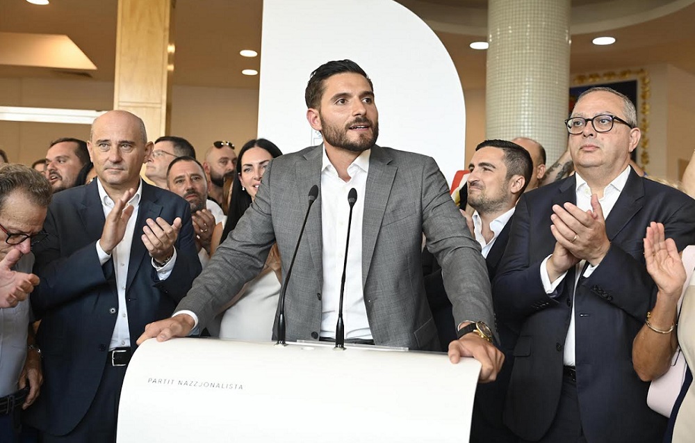 Il-Kap tal-PN Alex Borg iwiegħed l-għaqda fil-PN - TVMnews.mt