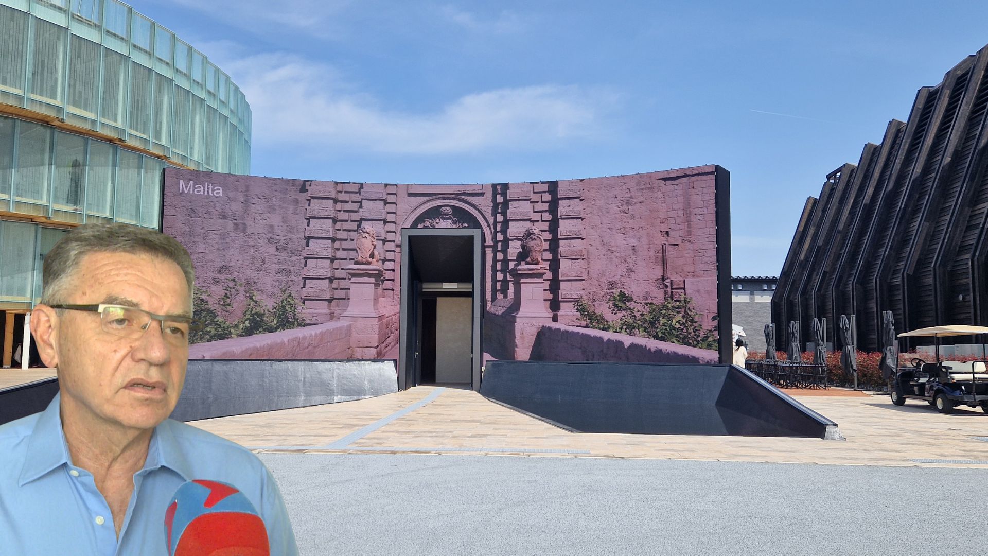 The design of Malta pavilion for Expo 2025 is a finalist for the design ...