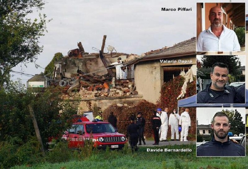 In Italy: three carabinieri killed in intentioned gas cylinder ...