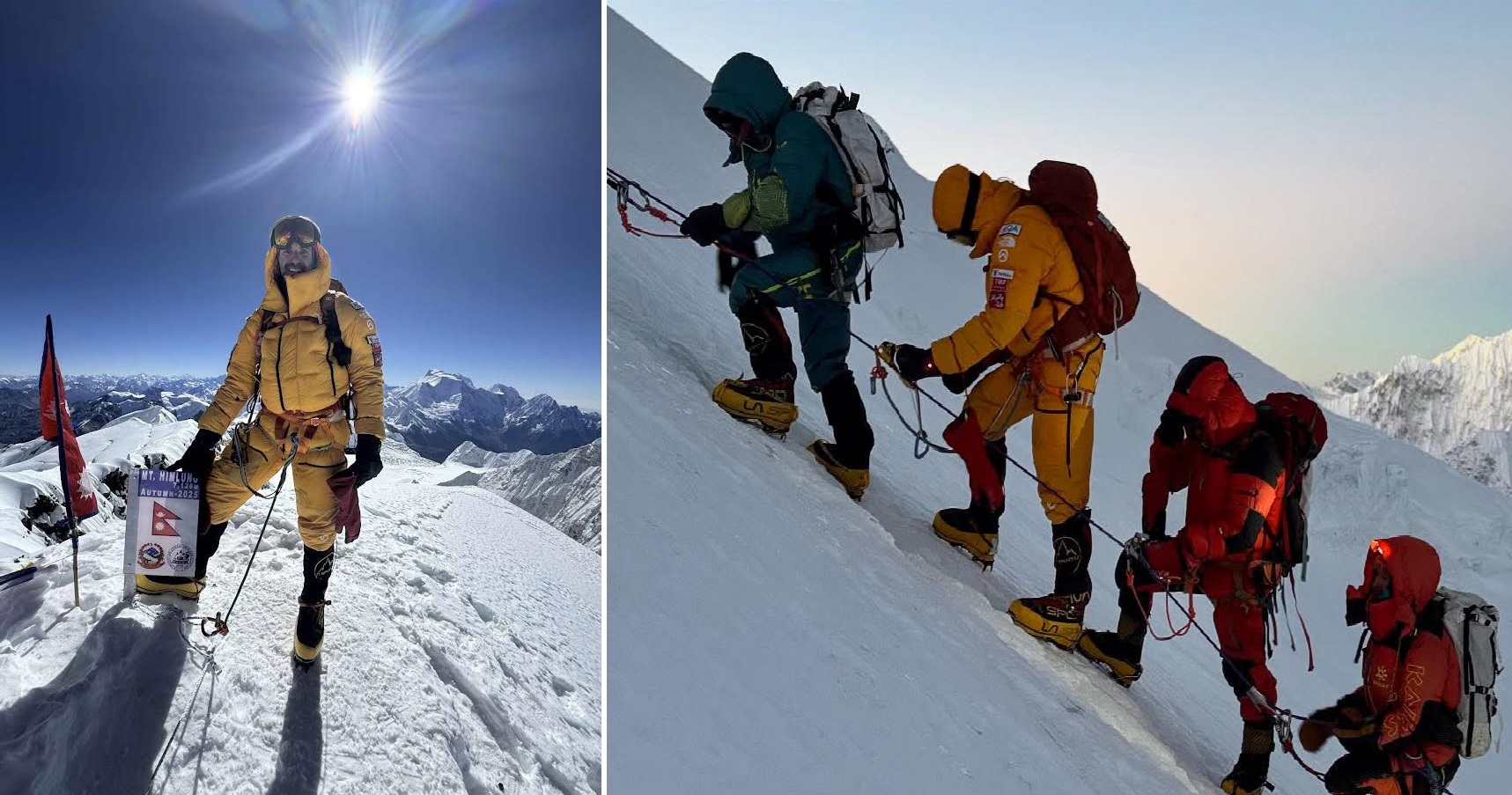 Maltese mountaineer Nicky Ellul makes history on Himlung Himal Summit ...