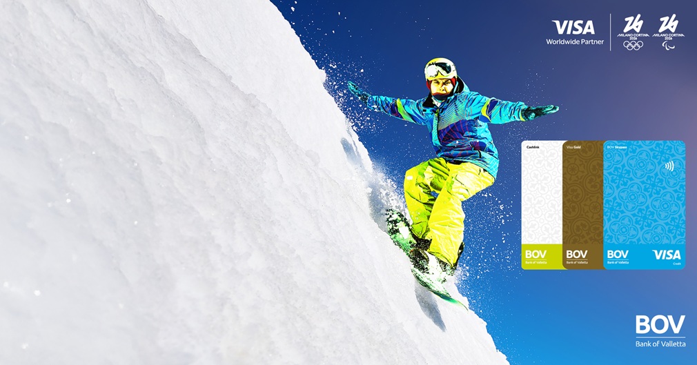 Il-BOV u Visa joffru ċans li tirbaħ vjaġġ għall-Olimpjadi tax-Xitwa ...