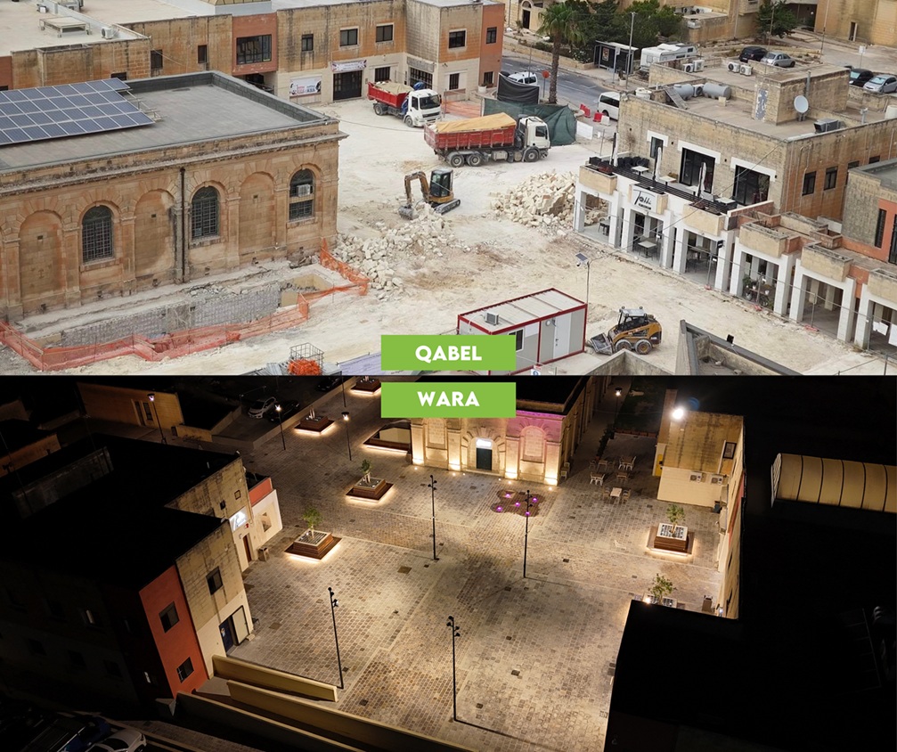 Mtarfa Square inaugurated after €1.5 million investment - TVMnews.mt