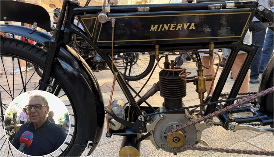 Watch: Oldest motorcycle in Malta - a 1903 Minerva - TVMnews.mt