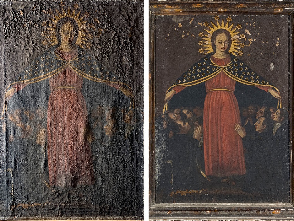 Portrait of Our Lady of Help in Bormla Church restored - TVMnews.mt