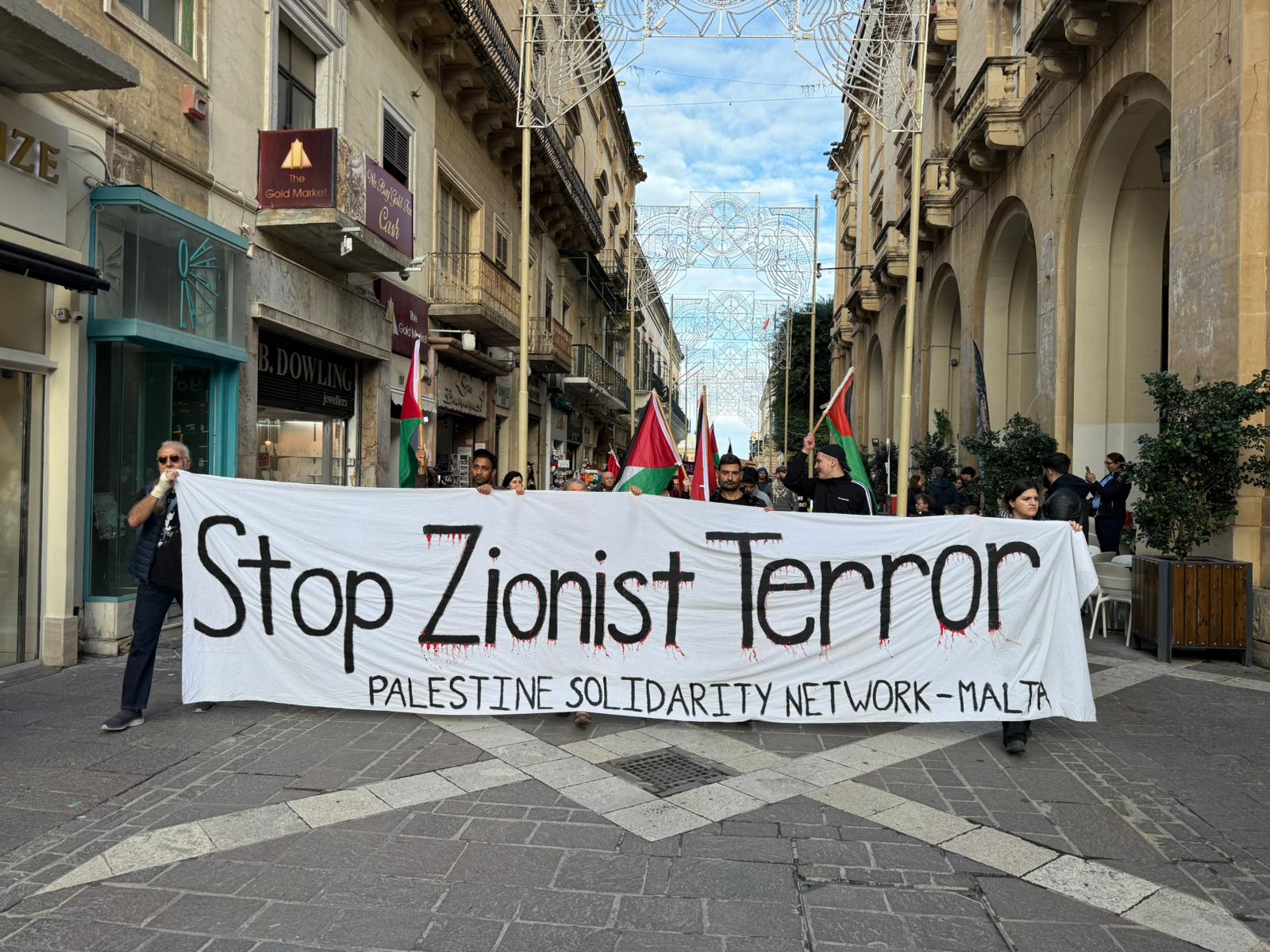 7 organisations walk in solidarity with Palestine to end genocide ...