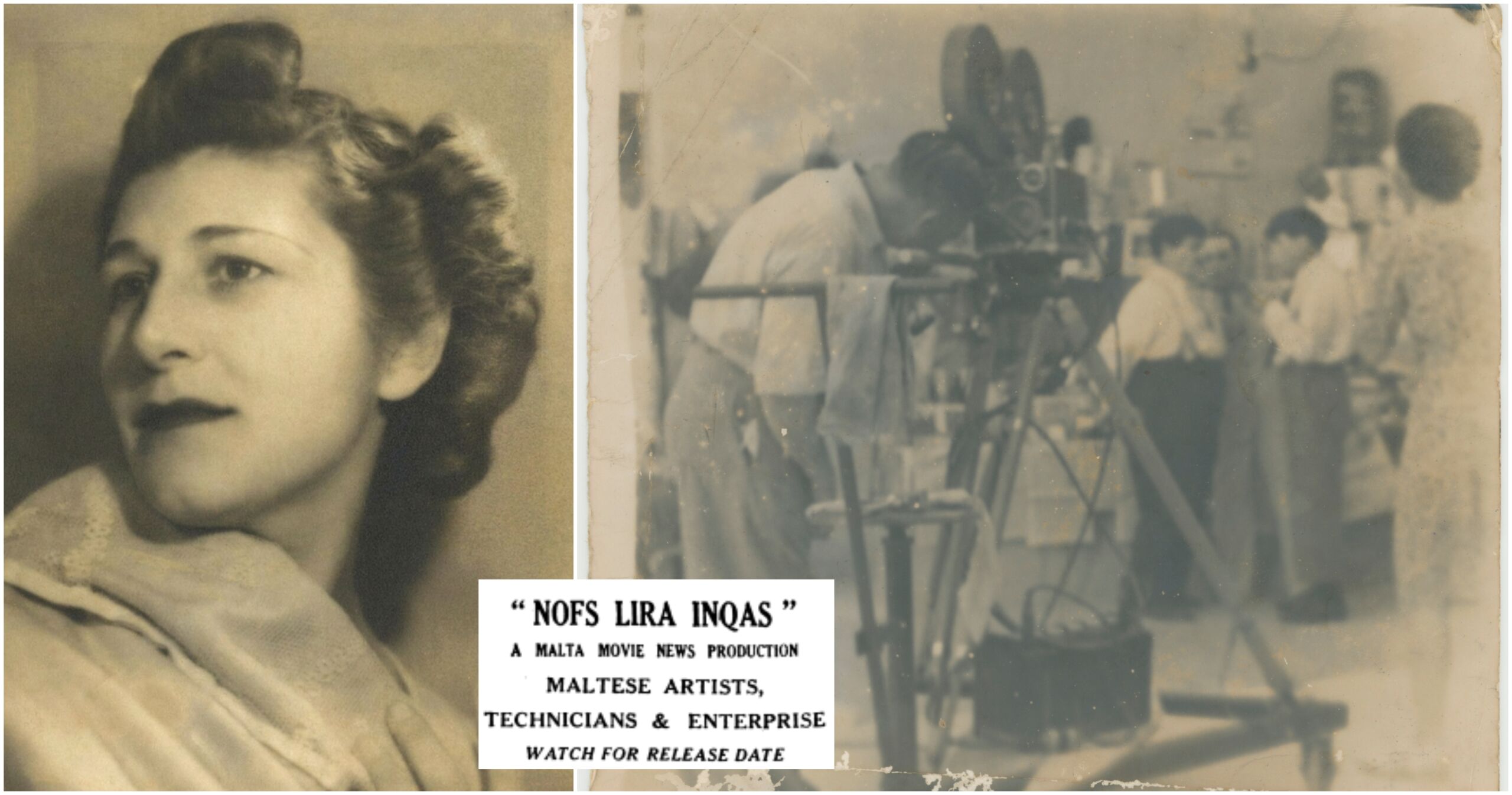 Bice Ciappara Conti first woman to direct a Maltese film –'Nofs Lira ...