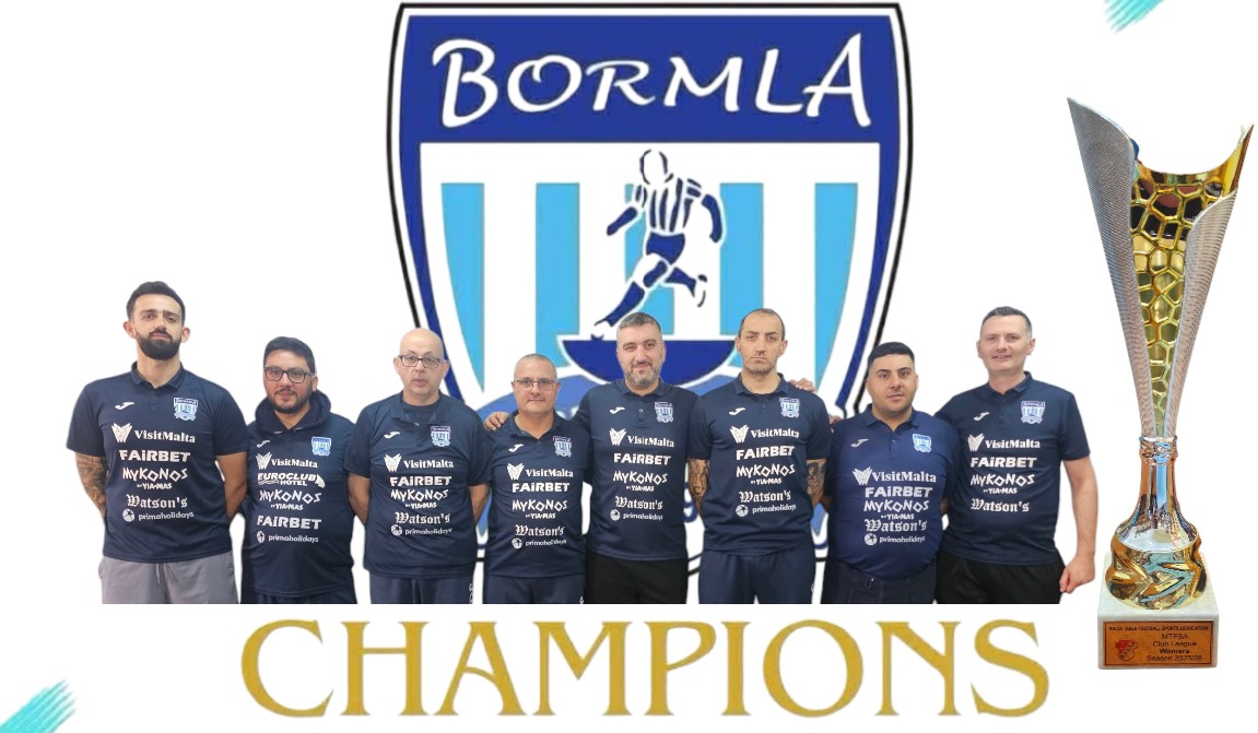 Bormla SC jirbħu l-Kampjonat Mtfsa għall-ewwel darba - TVMnews.mt