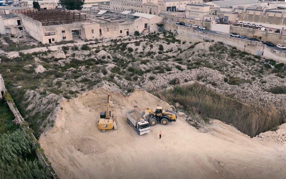Daqt jibda x-xogħol fuq il-pedamenti taċ-Ċentru ta' Kultura u Arti fil ...