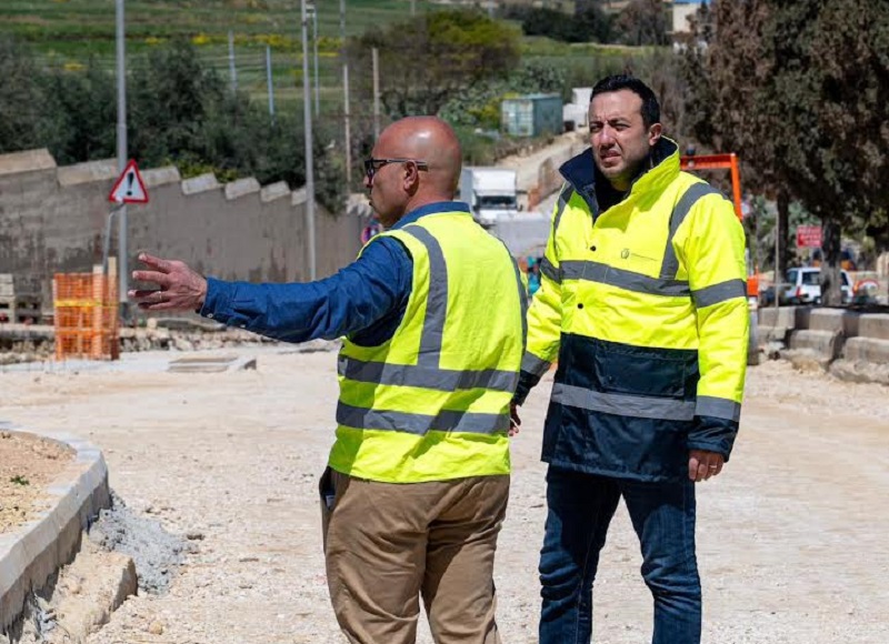 60% tal-proġett ta’ Triq Marsalforn issa huwa komplut - TVMnews.mt