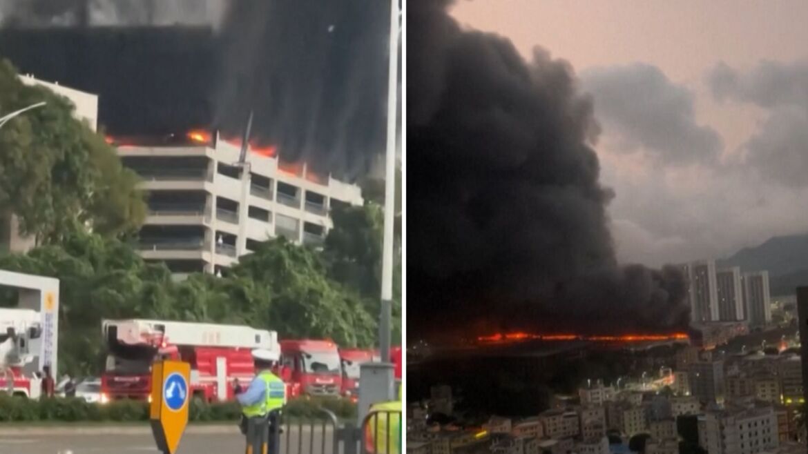 Fire breaks out at BYD factory parking garage in Shenzhen - TVMnews.mt