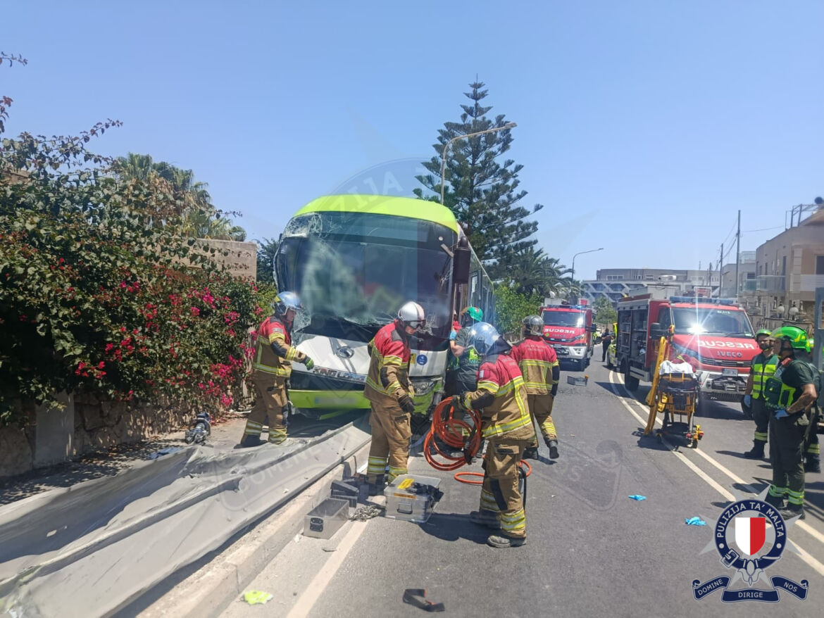 MPT says bus driver was not responsible for Mosta accident - TVMnews.mt