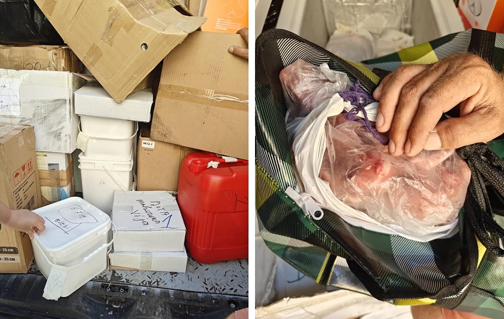 Prodotti tal-ikel konfiskati wara li ddaħħlu Malta ġo vann f ...